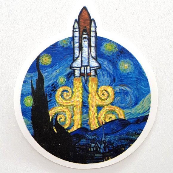 Van Gogh Stickers | Accessories | Artist Van Gogh Stickers For 15 ...